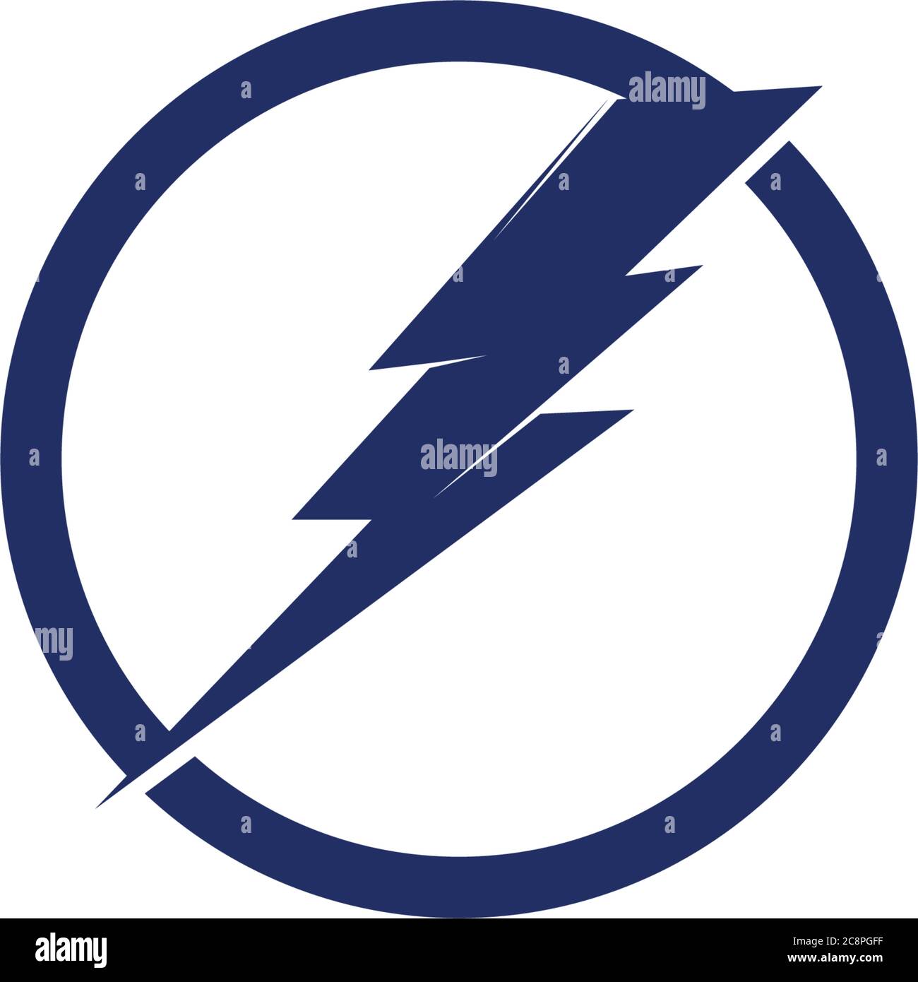 lightning logo icon and symbols Stock Vector Image & Art - Alamy
