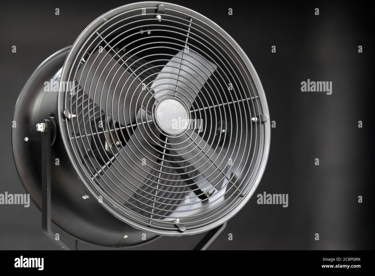 Isolated image of a fan working against a white background Stock Photo ...