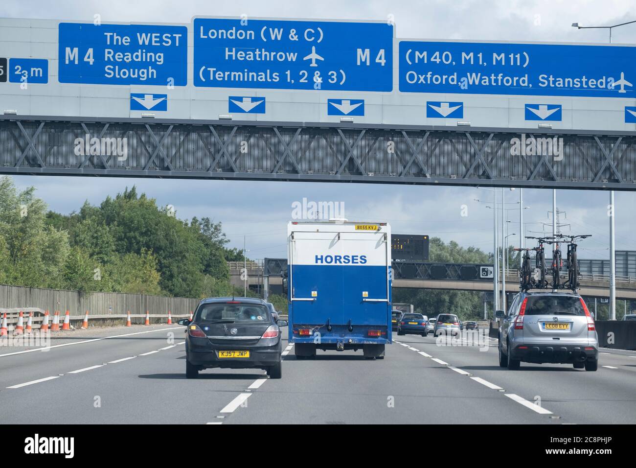M25 London Orbital Motorway High Resolution Stock Photography and ...