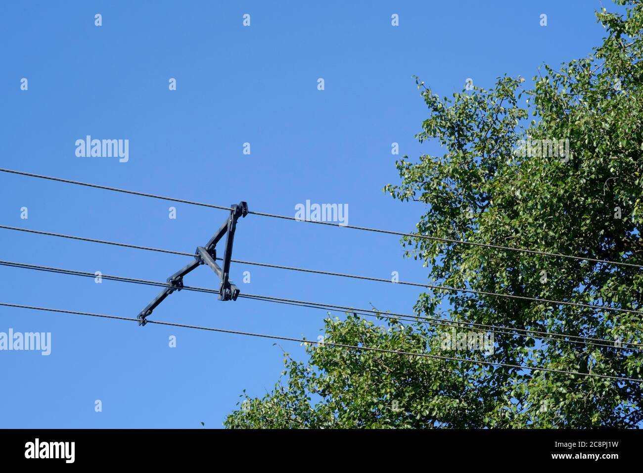 High overhead power lines hi-res stock photography and images - Alamy