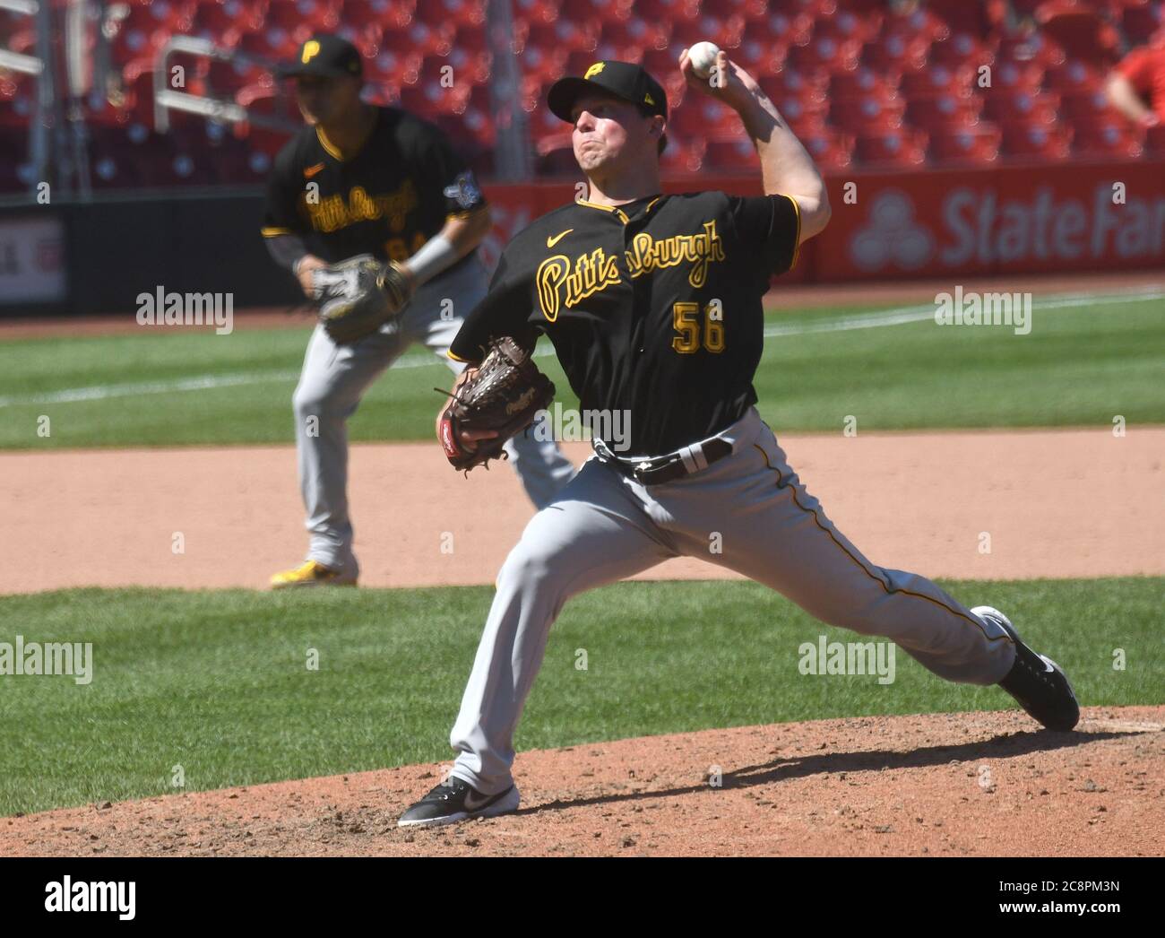 St Louis, MO, USA. 25th July, 2020. Pittsburgh Pirates pitcher Kyle ...