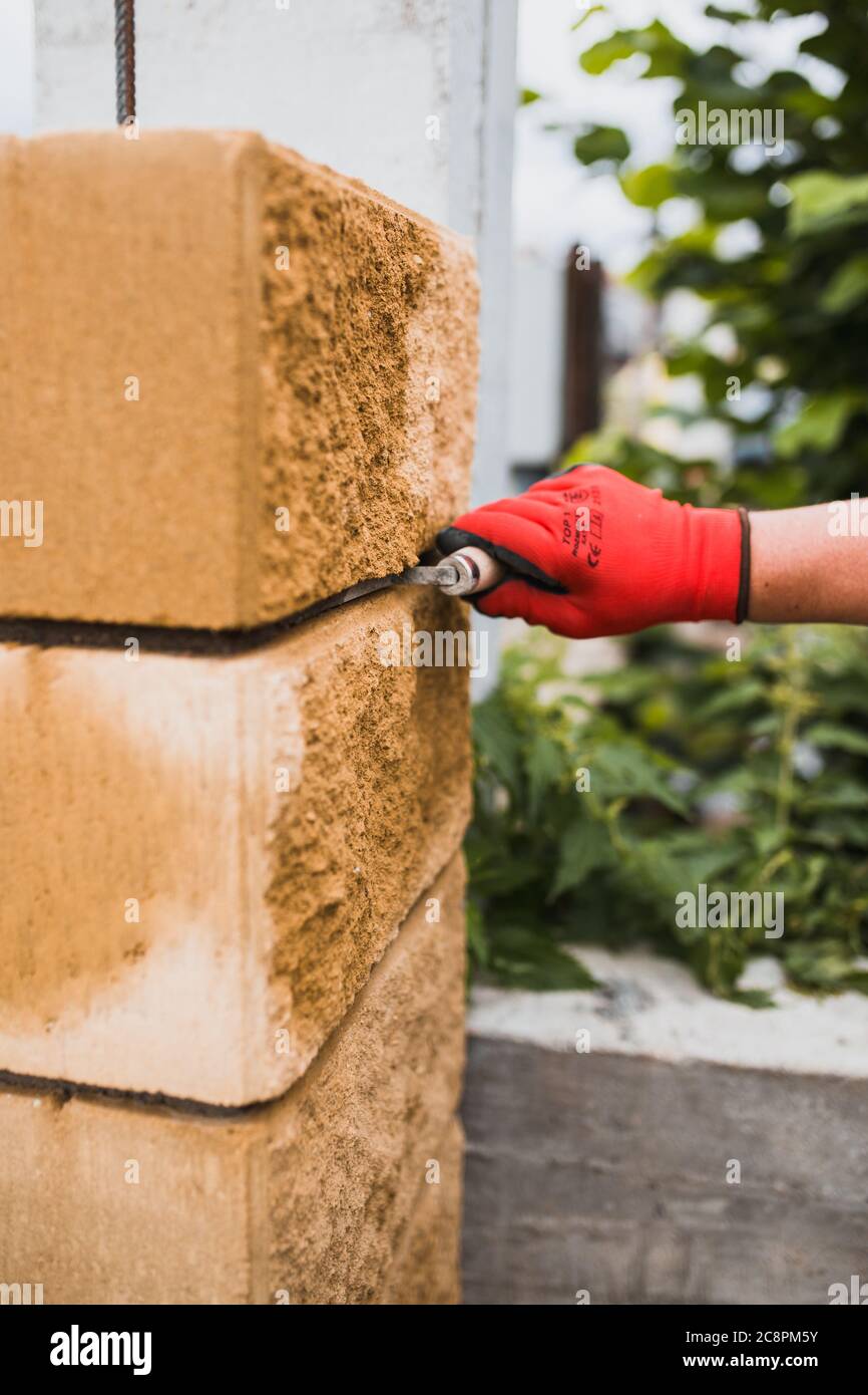 Masonry jointer hi-res stock photography and images - Alamy