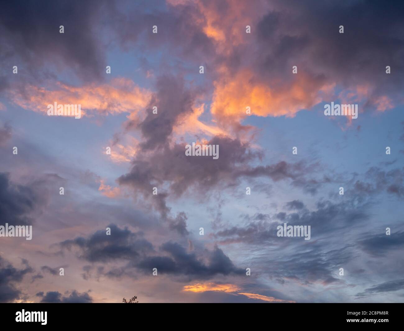 clouds in the sky background fire texture Stock Photo - Alamy