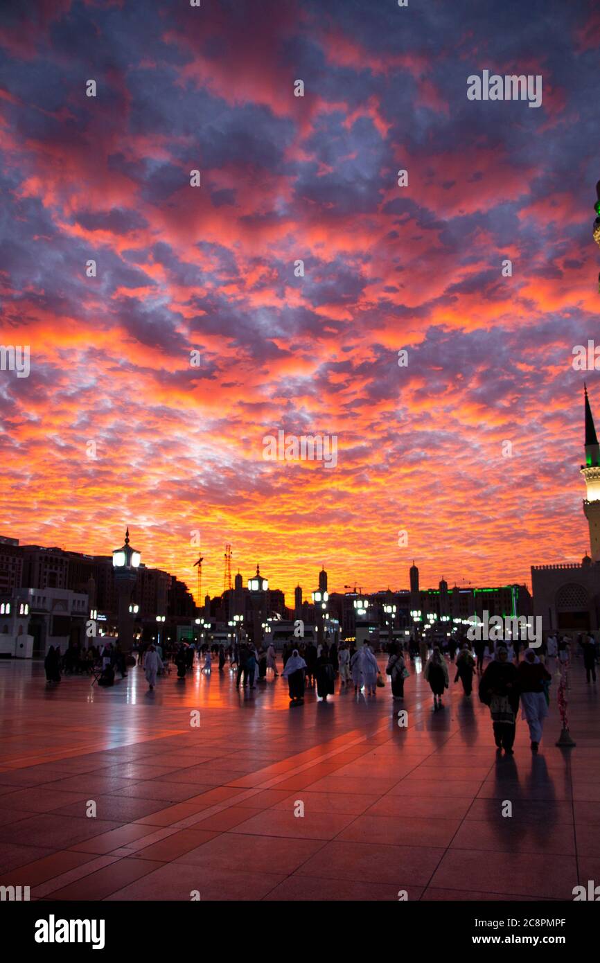 Medina sunset hi-res stock photography and images - Alamy