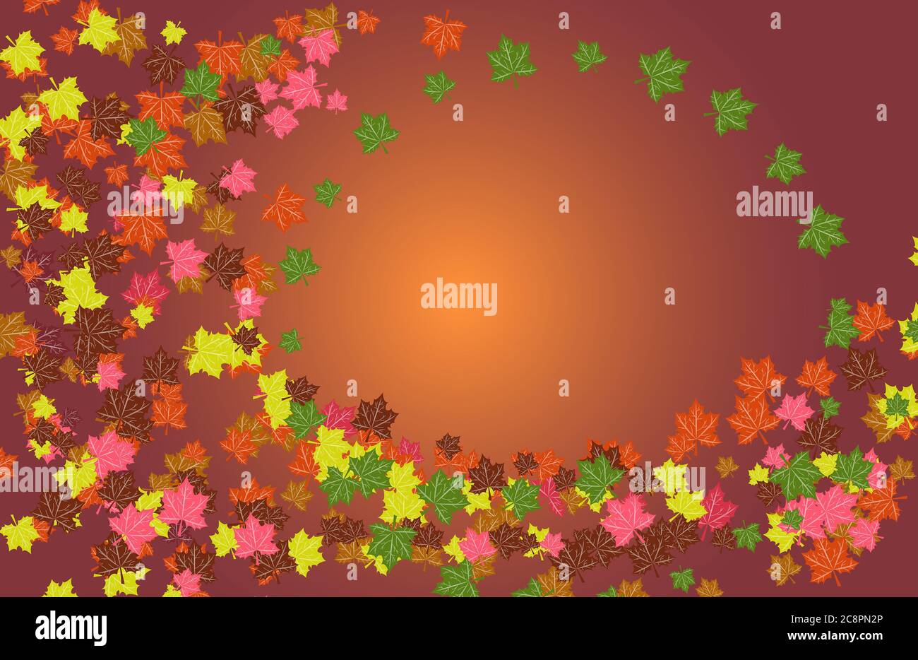 Curled maple leaf hi-res stock photography and images - Alamy