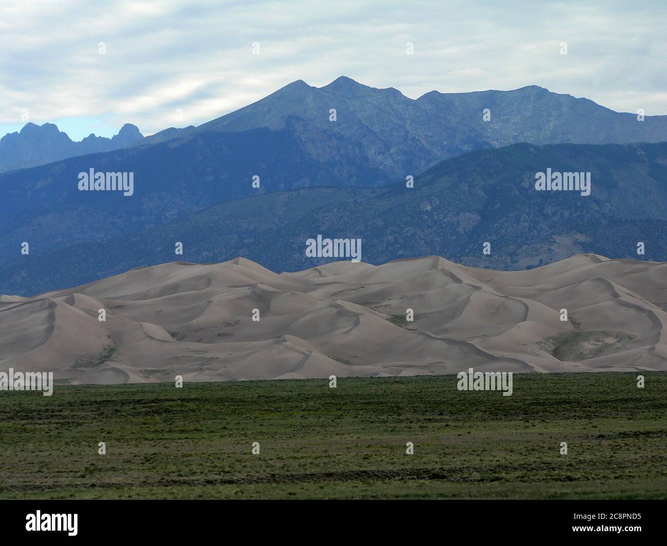 Great Sand Dunes National Park and Preserve, Colorado Stock Photo - Alamy