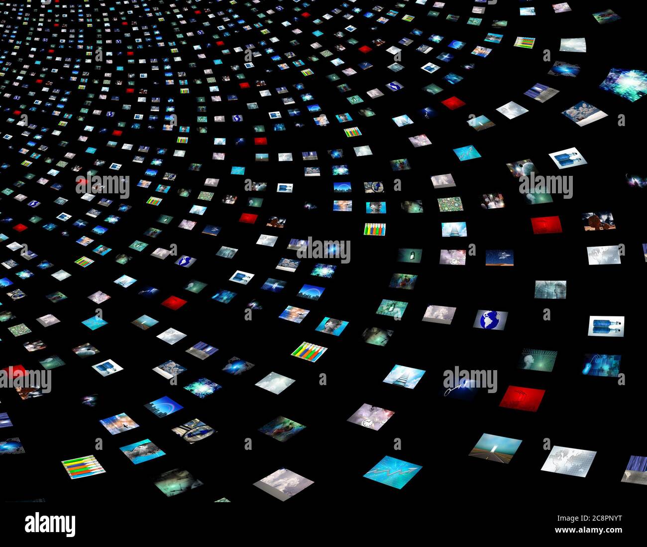 Video and image screens Stock Photo - Alamy