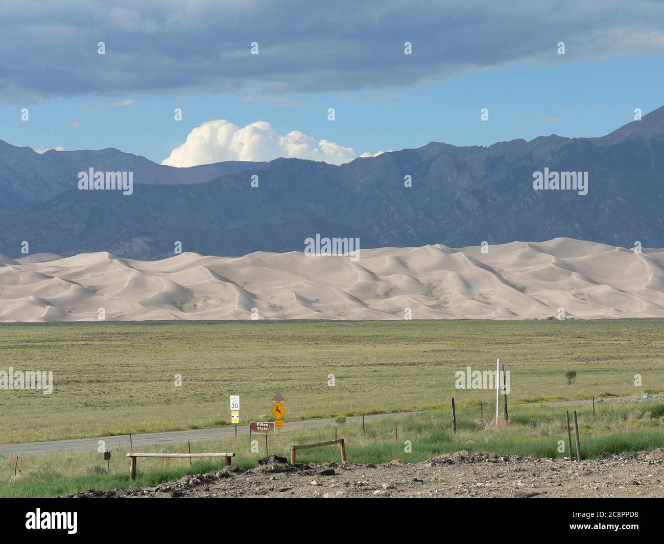 Great Sand Dunes National Park and Preserve, Colorado Stock Photo - Alamy