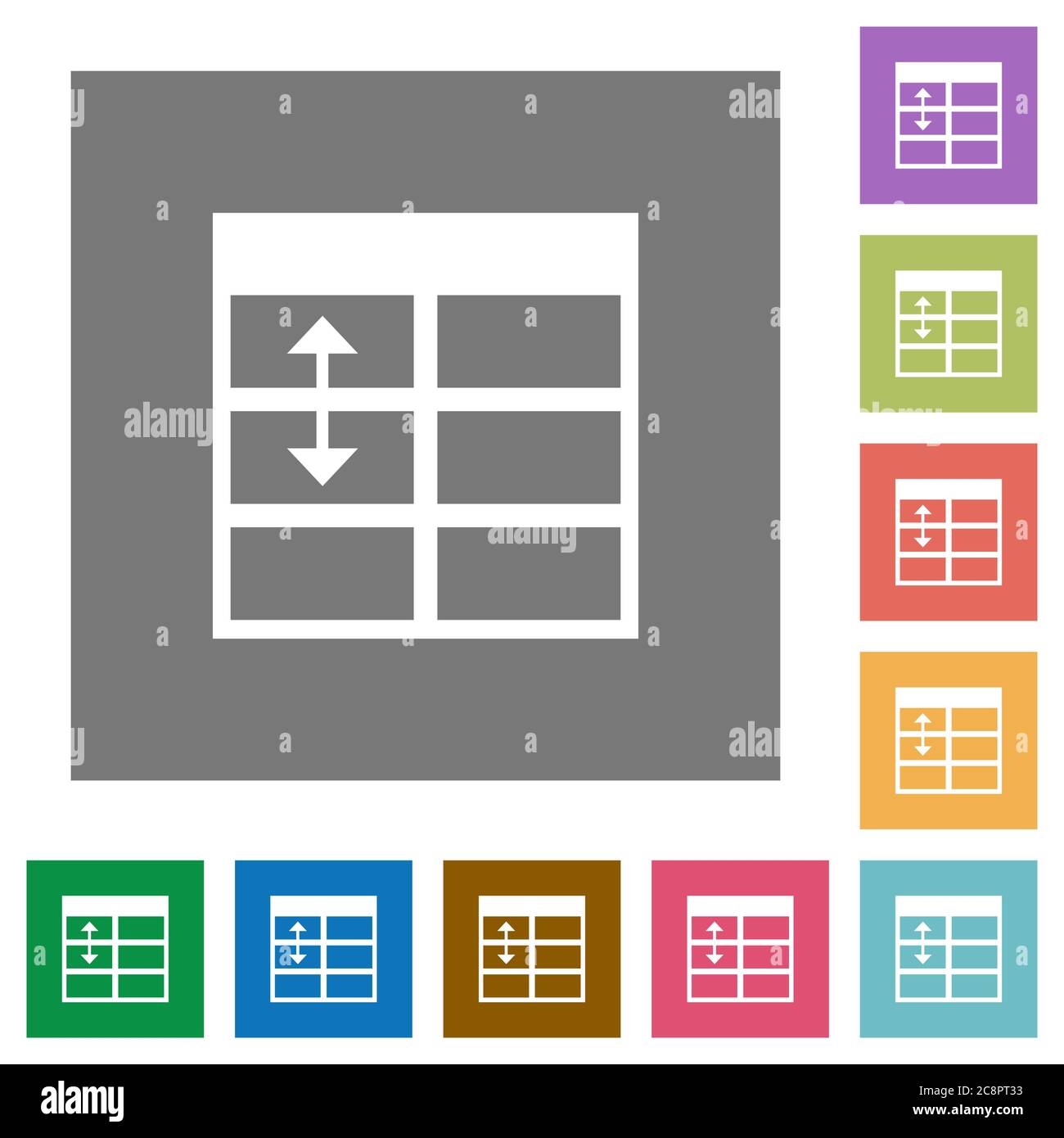 Purple table setting Stock Vector Images - Alamy