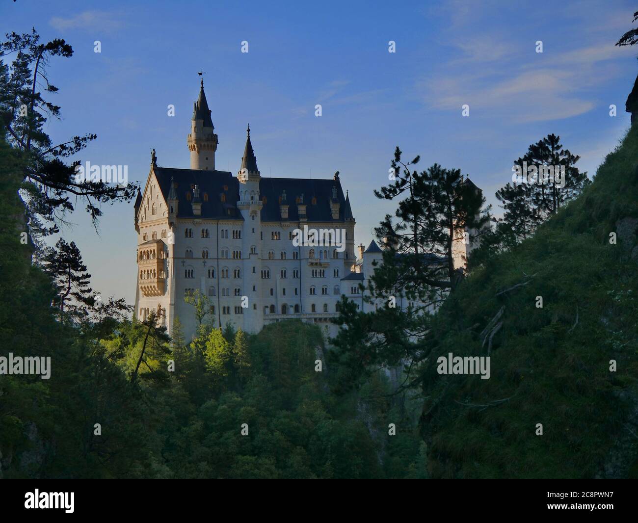 Füssen, Germany: The famous Neuschwanstein castle Stock Photo - Alamy