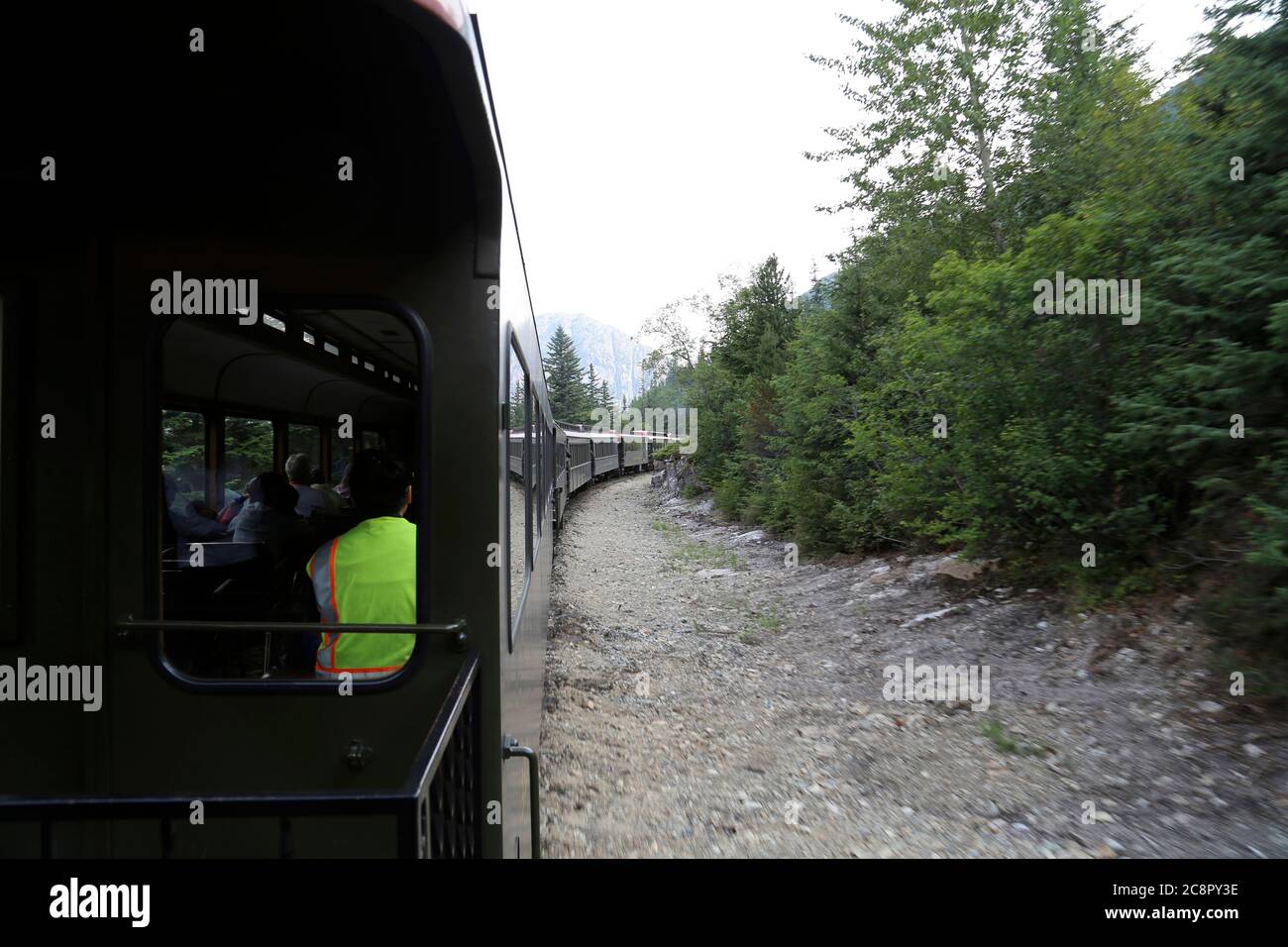 Alaska skagway train hi-res stock photography and images - Alamy