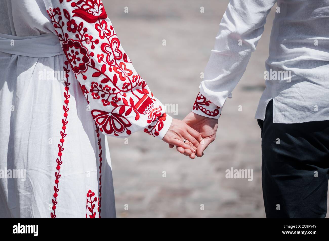 Summer traditional wedding dress hi-res stock photography and images ...