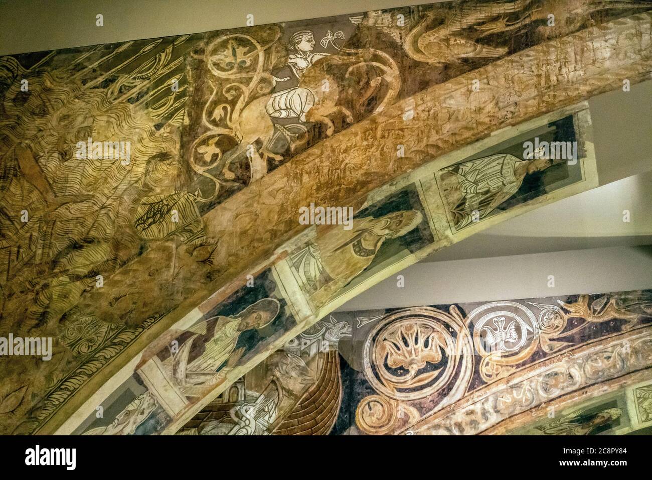 Romanesque Mural Painting High Resolution Stock Photography and Images ...