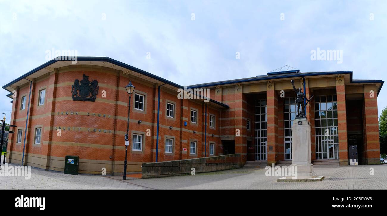 Stafford Crown court and County court building. STAFFORD BOROUGH WAR ...
