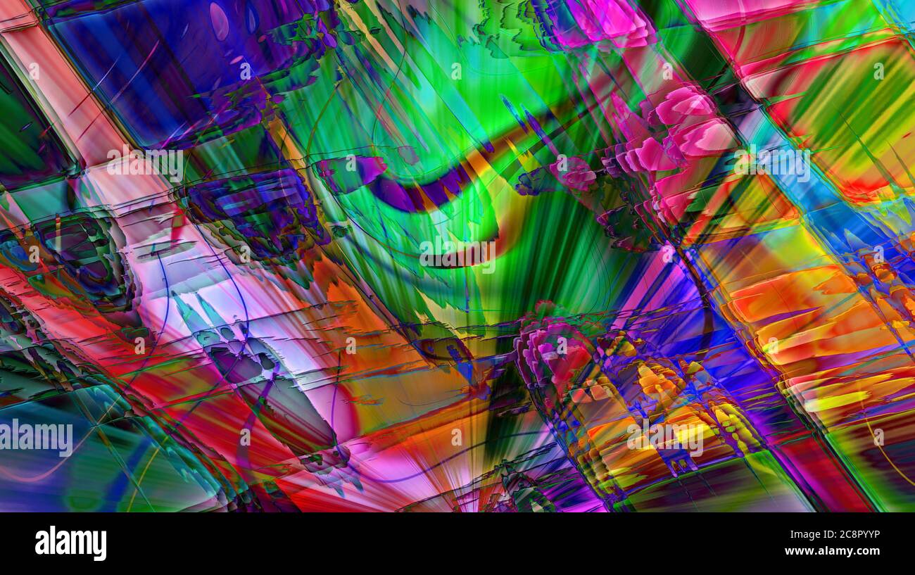 Abstract digital painting texture. plugin art.fractal texture,web ...