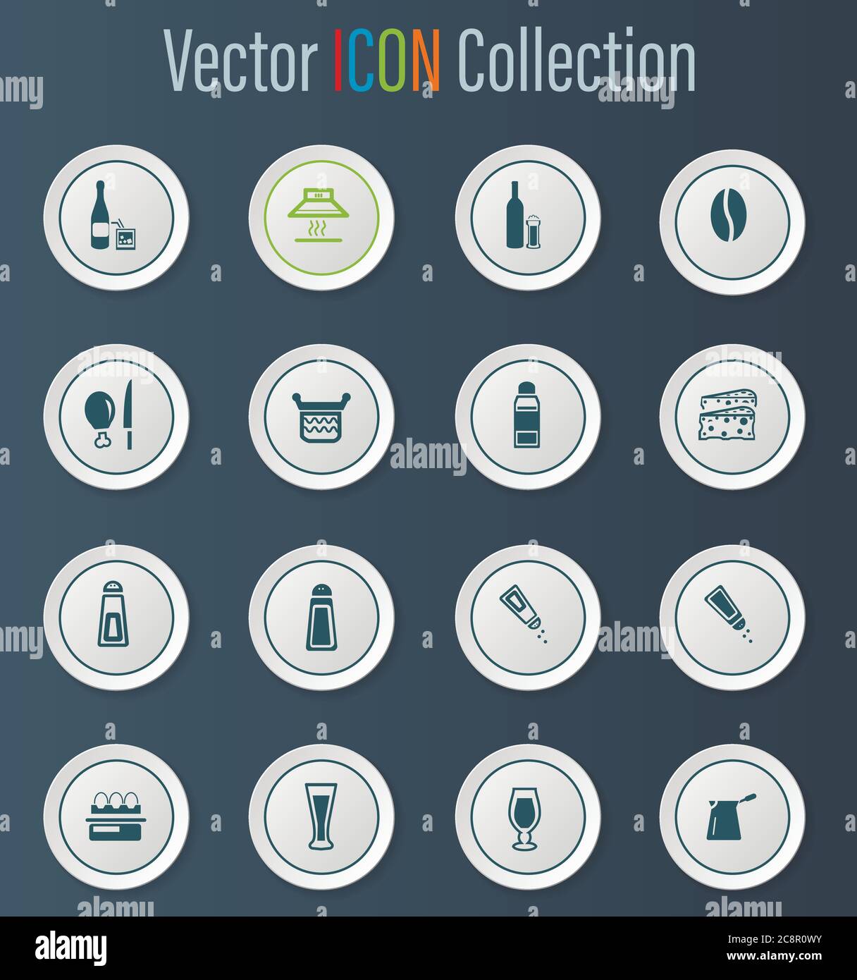 Salt spoon glass water Stock Vector Images - Alamy