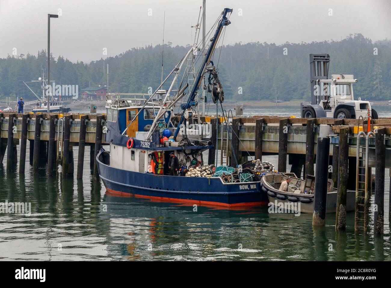 Ketchikan, Alaska - jul 23, 2018 - Colorful commercial fishing boat ...