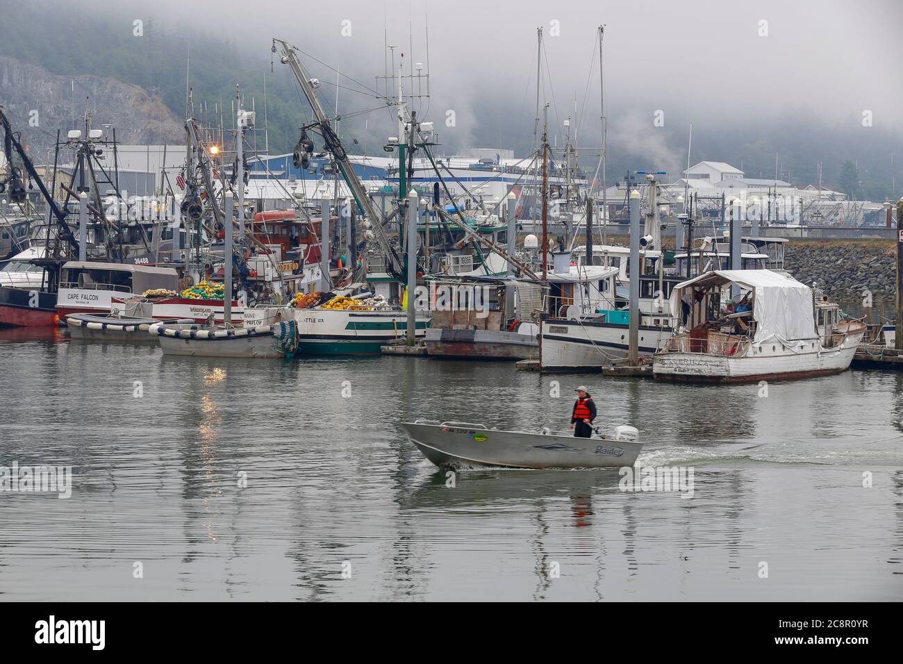 Ketchikan city harbor hi-res stock photography and images - Alamy