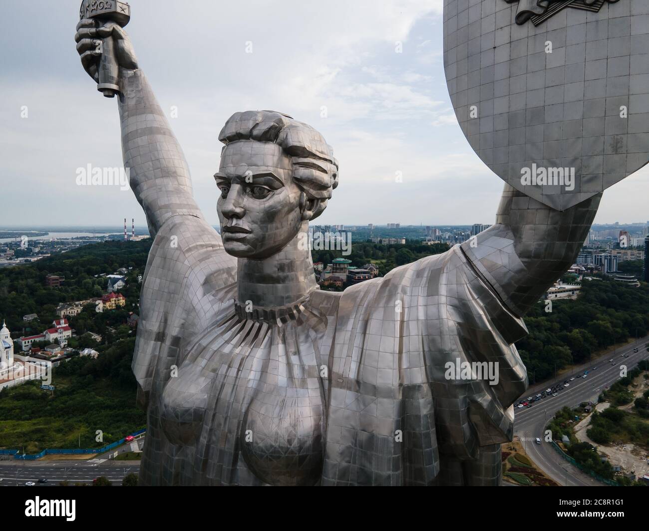 Kyiv motherland mother statue shot hi-res stock photography and images ...