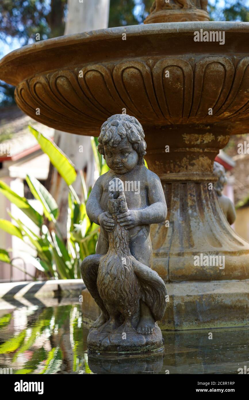 The little village of Abaran in valley ricote, in the Murcia region ...