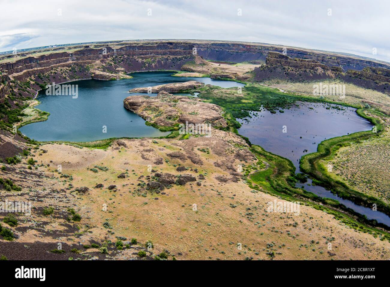 Sun Lake Washington Stock Photo - Alamy