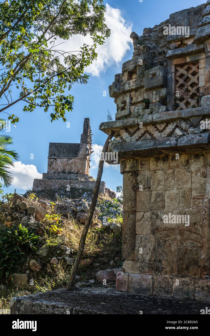 The ruins of the Mayan city of Labna are part of the Pre-Hispanic Town ...
