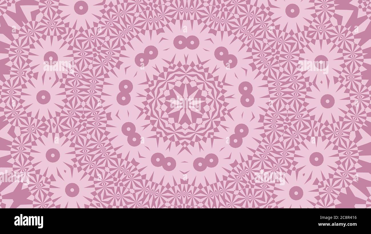 Abstract monochrome decor background of a geometric recursion pattern ...