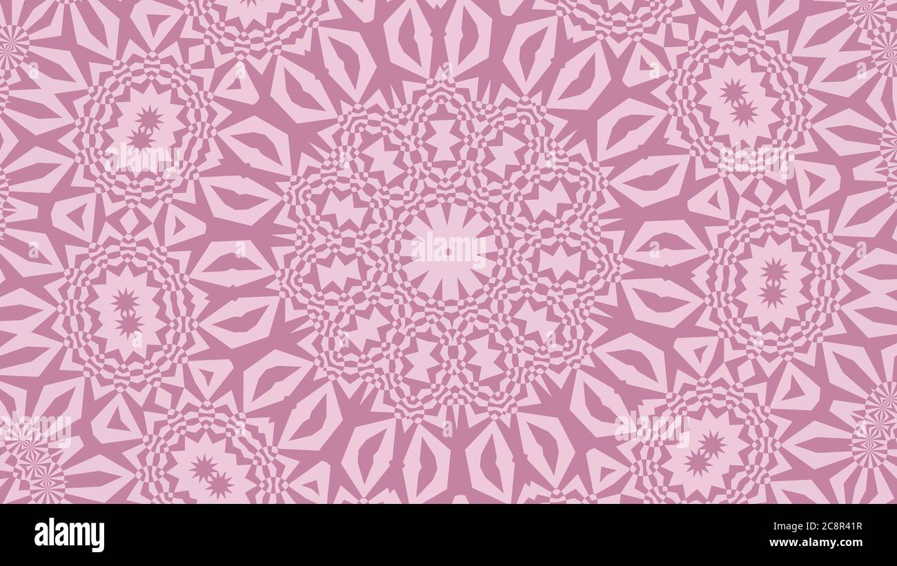 Abstract monochrome decor background of a geometric recursion pattern ...