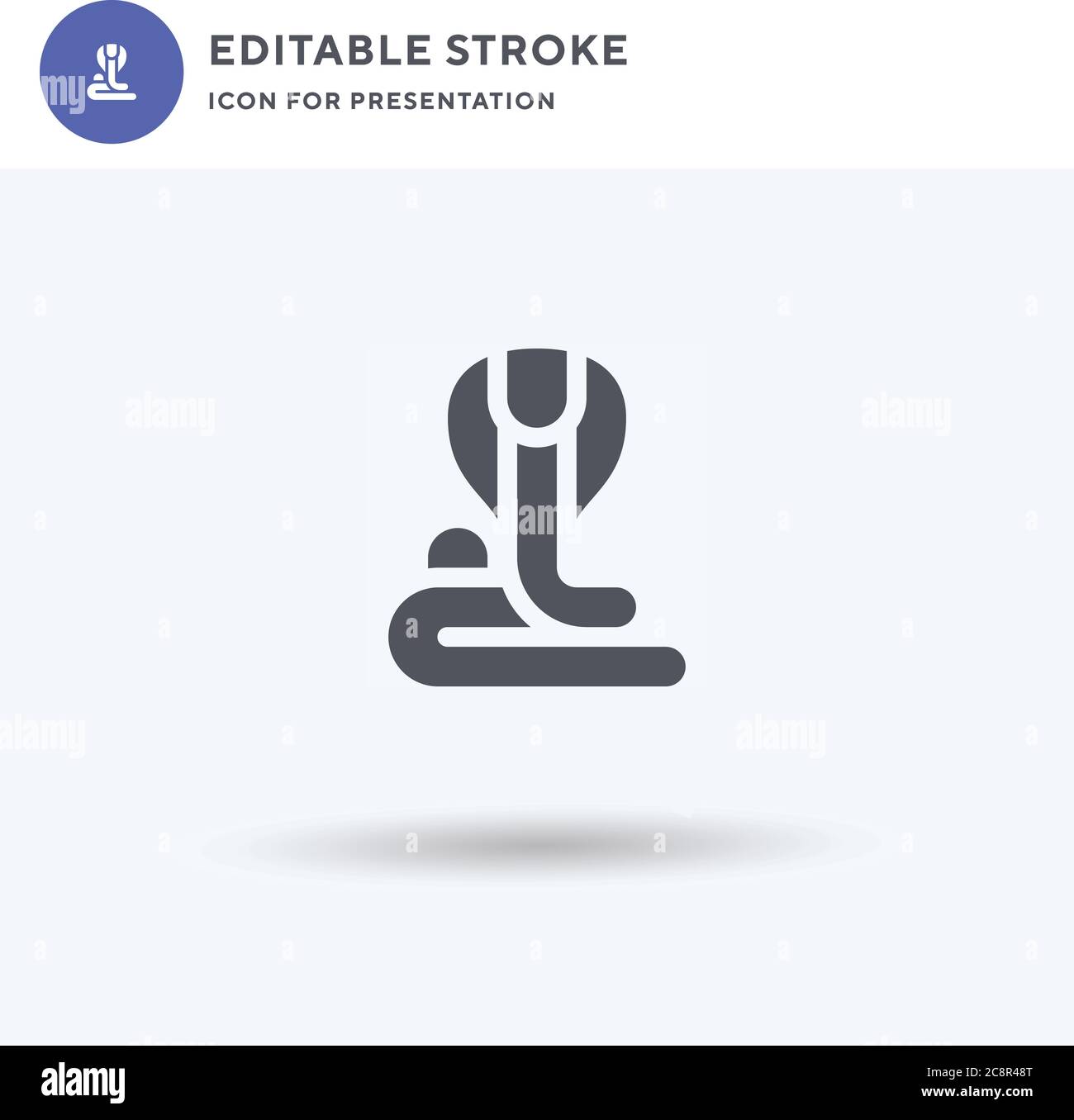 Snakes icon vector, filled flat sign, solid pictogram isolated on white ...