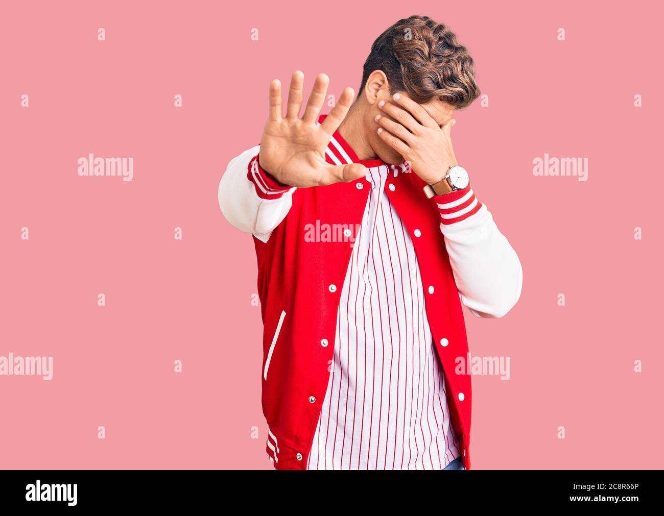 Sad young man baseball hi-res stock photography and images - Alamy