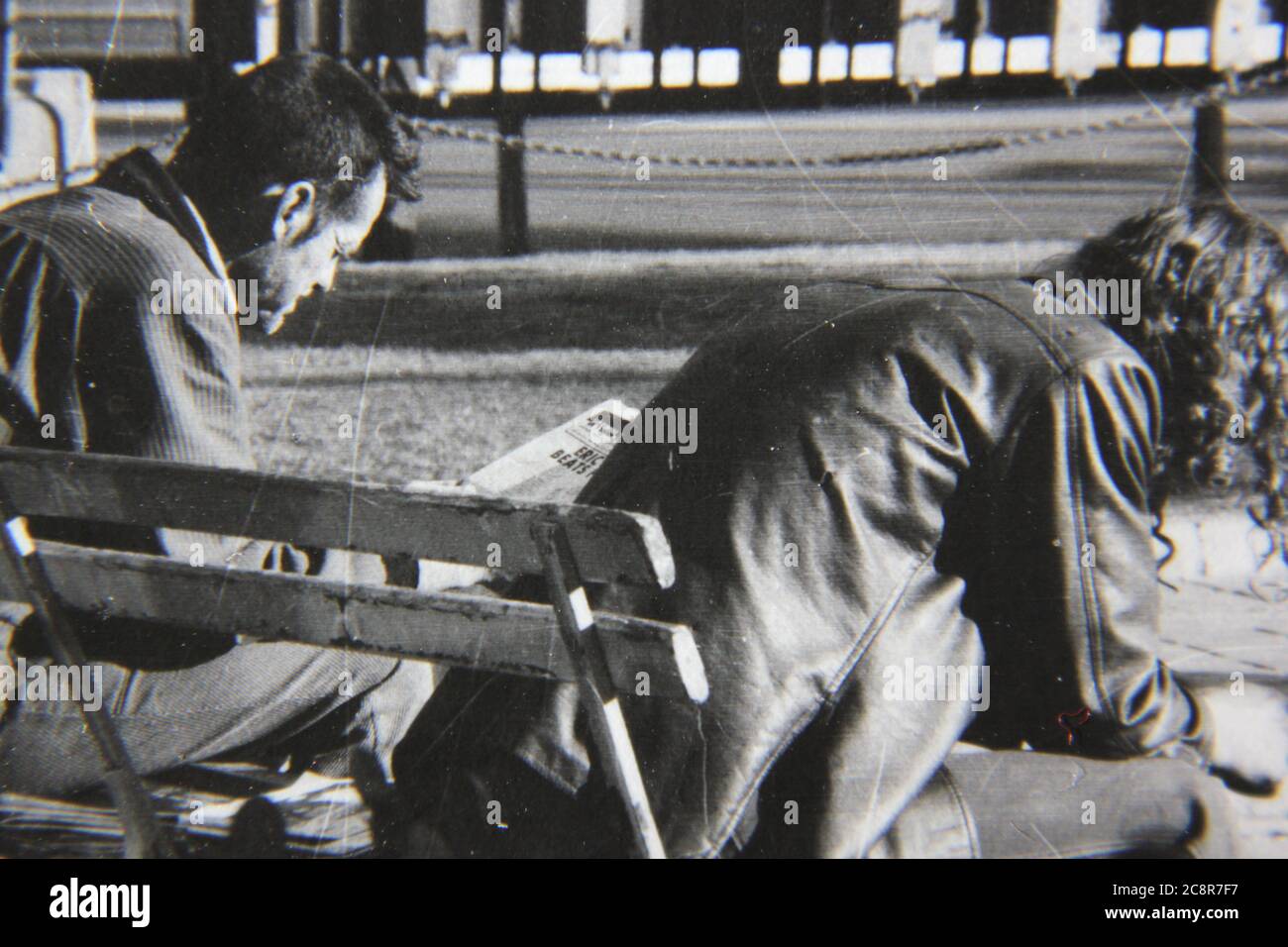 Fine 70s vintage black and white lifestyle photography of people ...