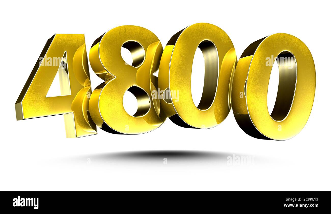 Number 4800 Cut Out Stock Images & Pictures - Alamy