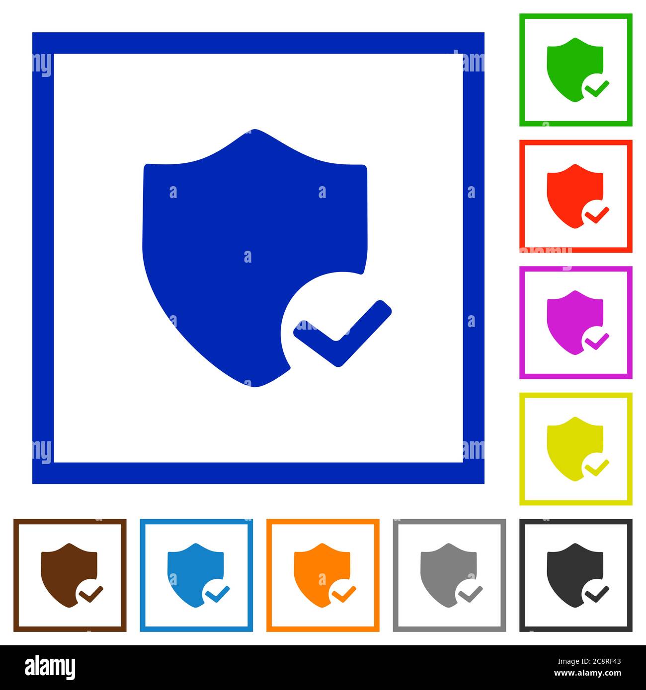 Plain shield set hi-res stock photography and images - Alamy