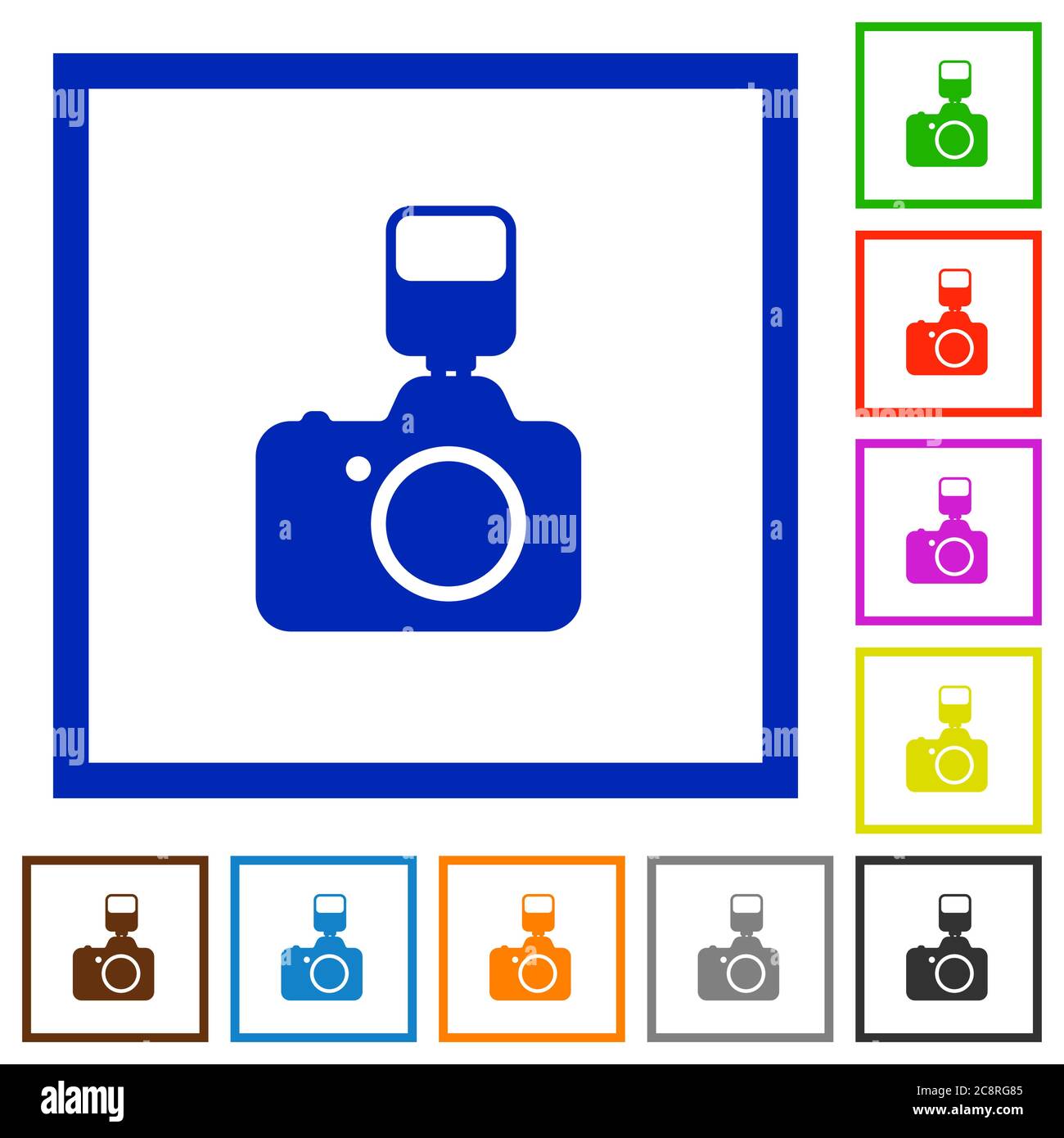 Framed portrait photograph Stock Vector Images - Alamy