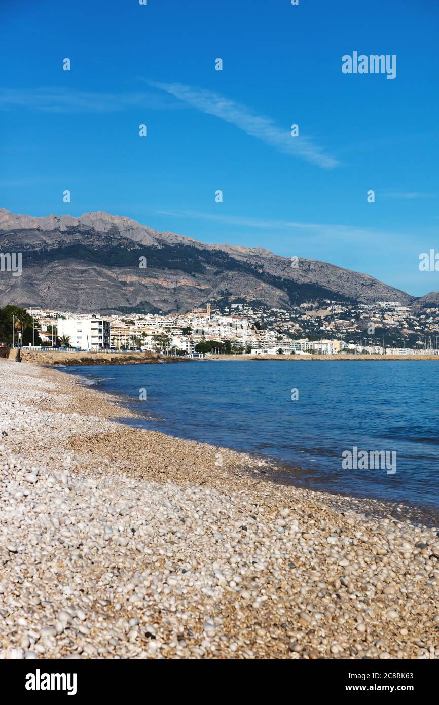 Beach albir altea alicante costa hi-res stock photography and images ...