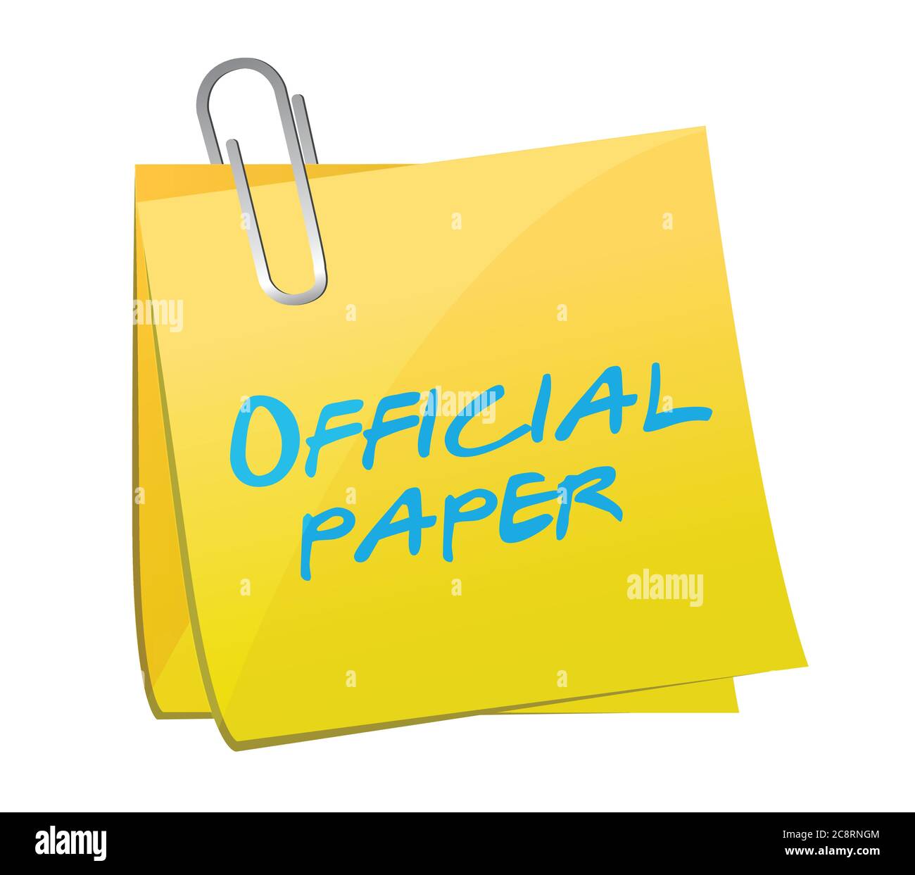 Official bulletin Stock Vector Images - Alamy