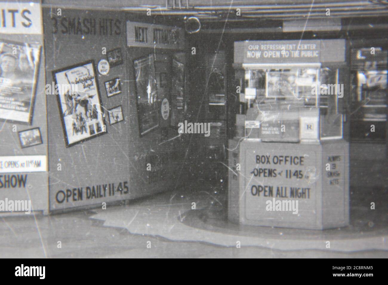 Vintage cinema ticket booth hi-res stock photography and images - Alamy