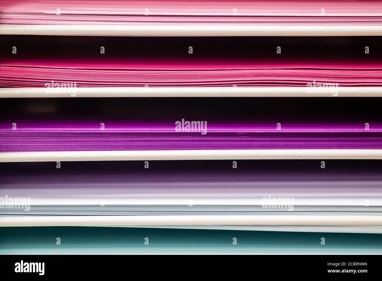 Set of colored paper for painting. Multi-colored backgrounds for ...