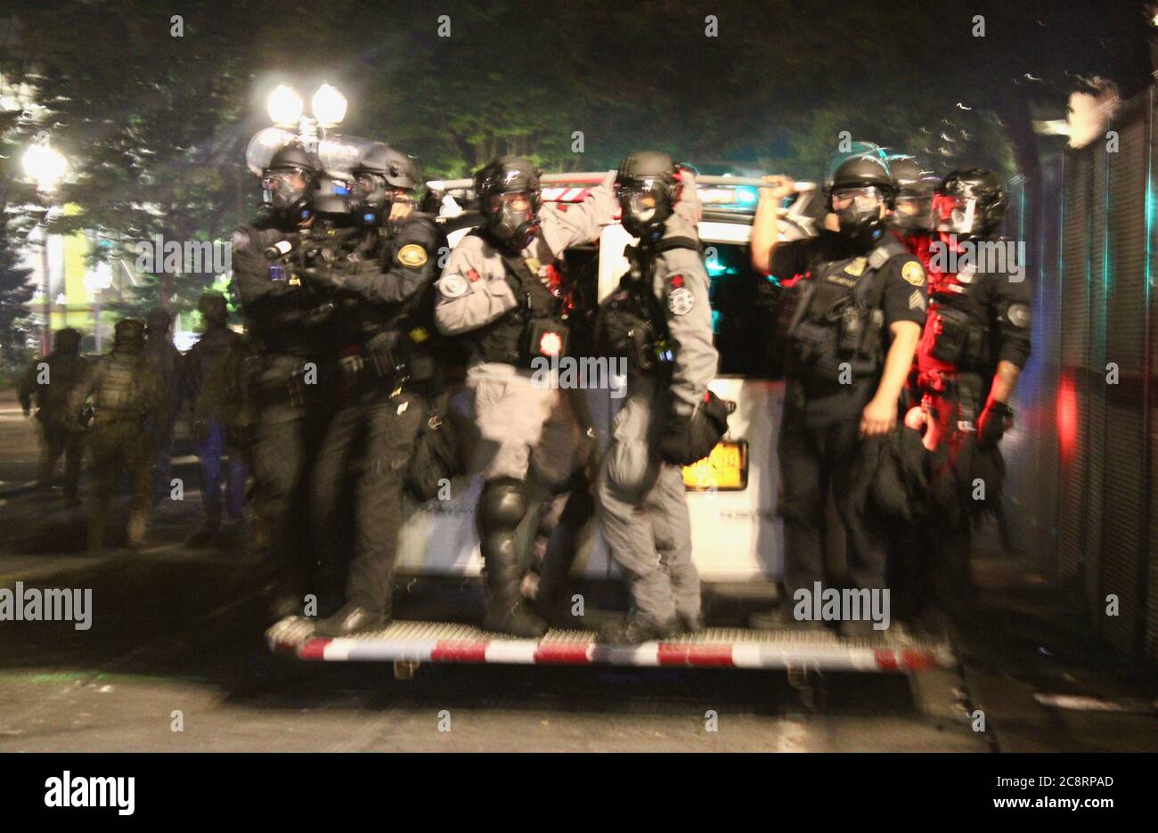 Portland protests clean hi-res stock photography and images - Alamy