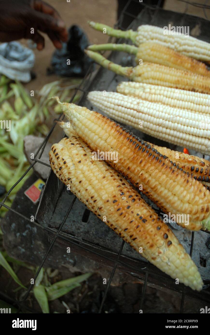 African selling maize hi-res stock photography and images - Alamy