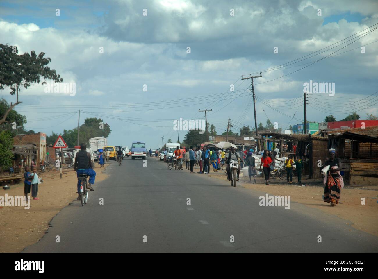 Public Highway, Malawi, Africa Stock Photo - Alamy