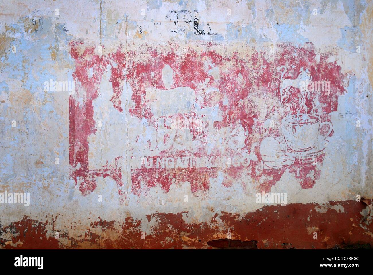 Old faded hand painted sign hi-res stock photography and images - Alamy