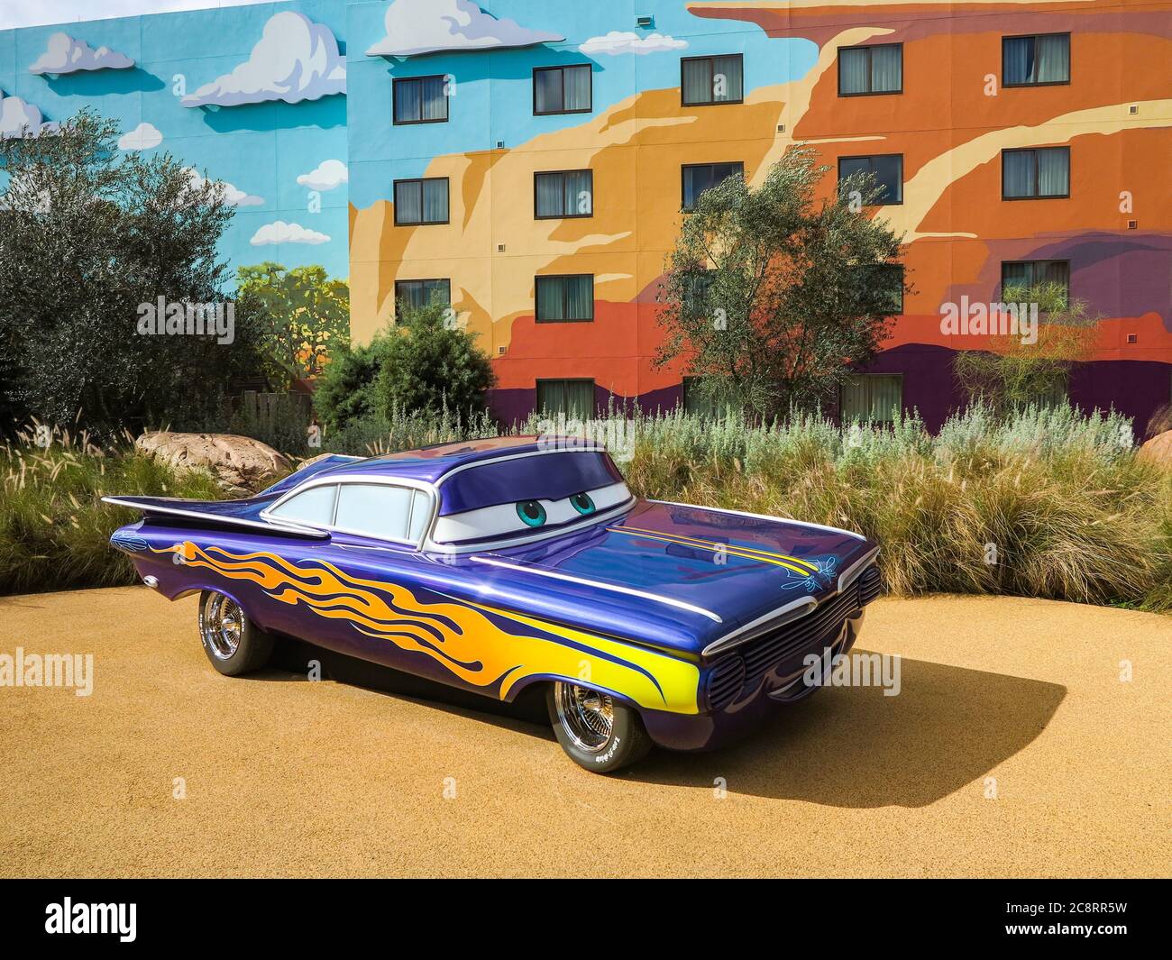 ORLANDO, FLORIDA – December 21st, 2015 – Ramone from Cars at Disney's ...