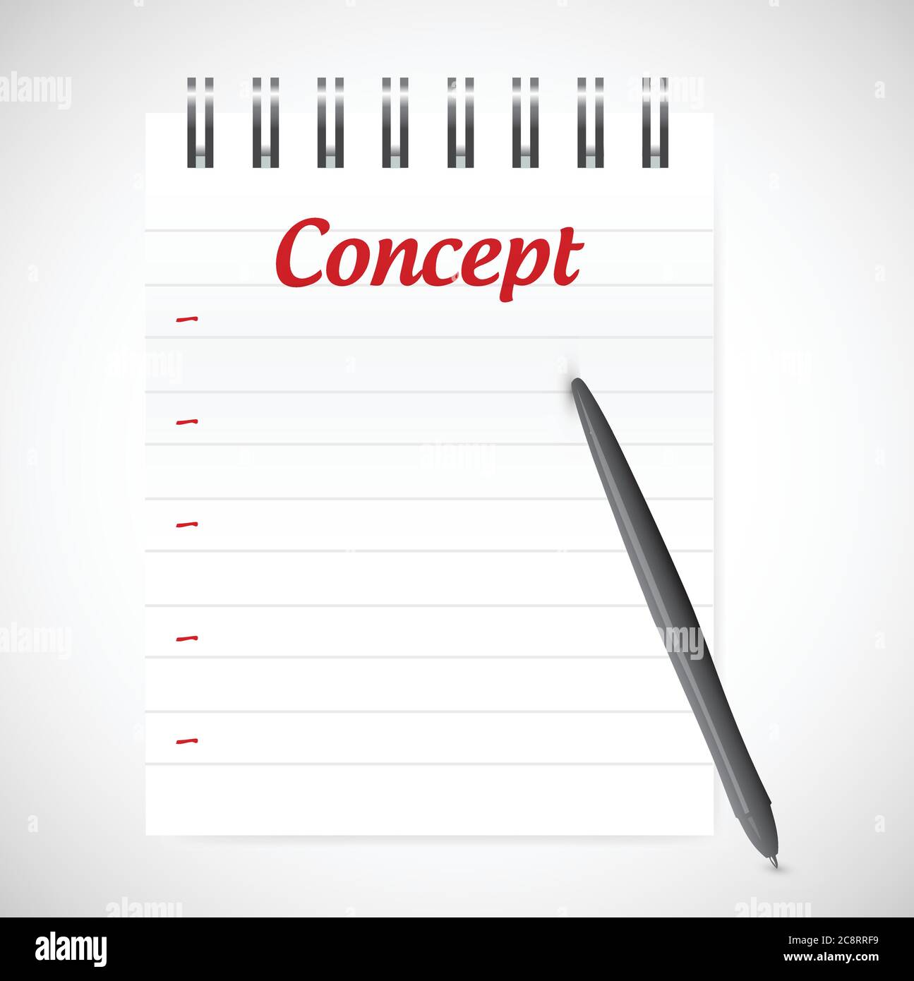 Network notepad Stock Vector Images - Alamy