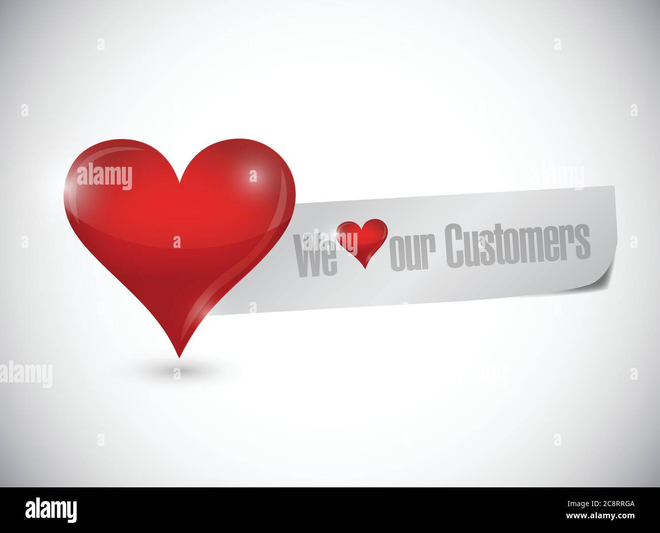 Customers enter Stock Vector Images - Alamy