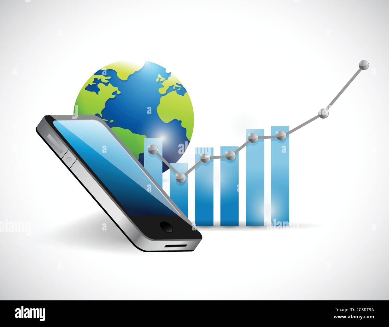 Virtual interface connection map Stock Vector Images - Alamy