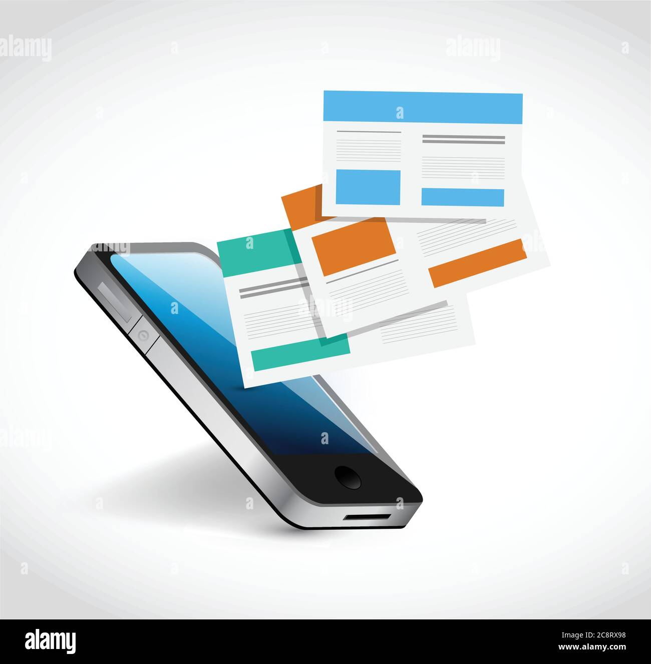 Book browsers Stock Vector Images - Alamy