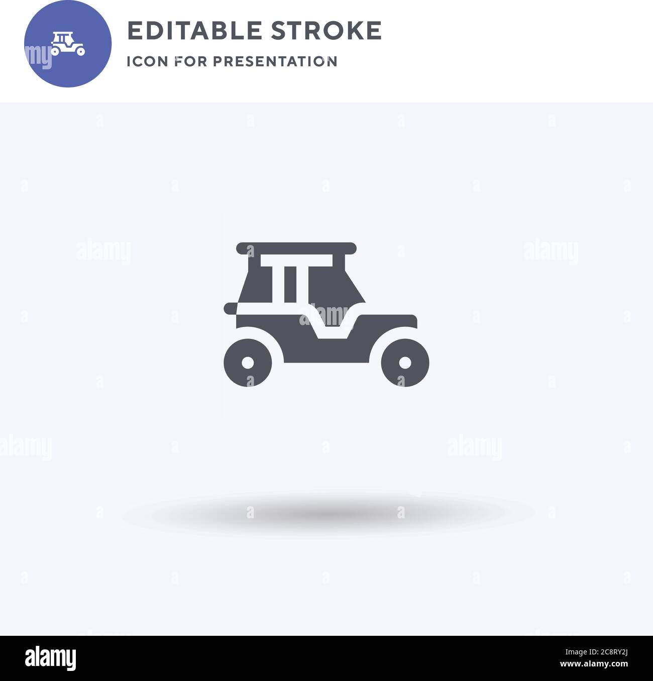Buggies icon vector, filled flat sign, solid pictogram isolated on ...