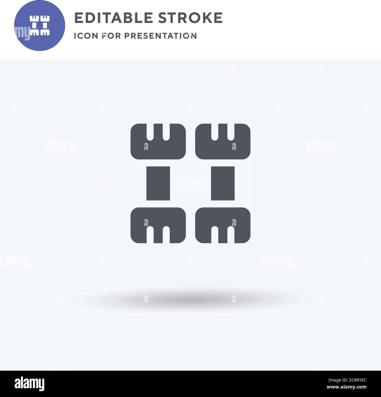 Hand icon vector, filled flat sign, solid pictogram isolated on white ...
