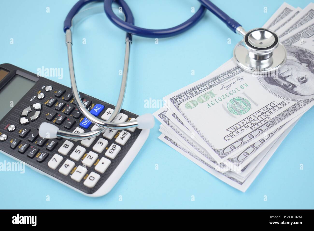 Health insurance form with stethoscope Medical Form Stock Photo - Alamy